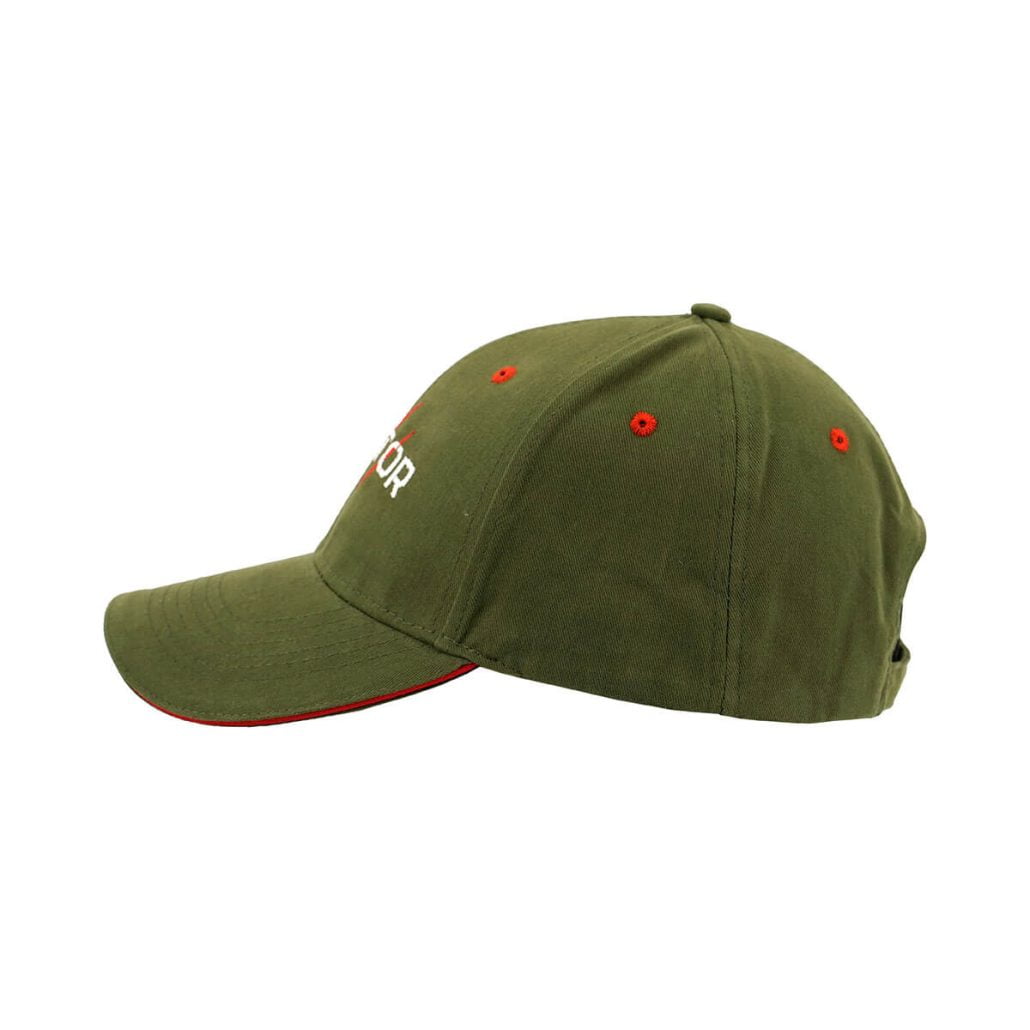 Voor karpervissers de Raptor Baseball Cap Olijfgroen - Raptor
